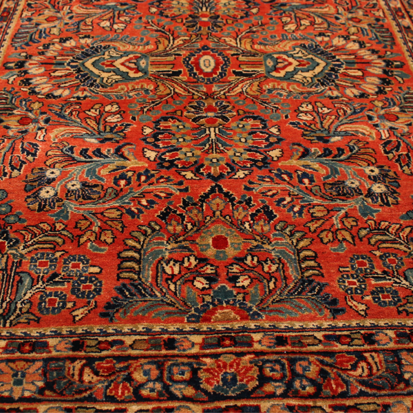 Antique American Sarough Rug | Amir Art Collection