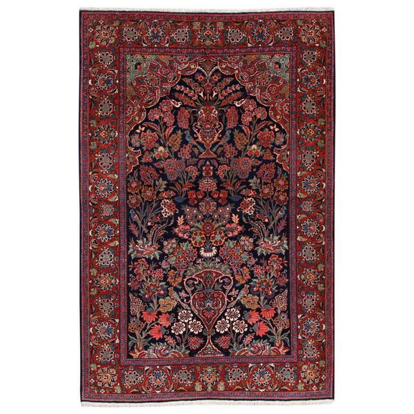 Antique Kashan Dabir Rug | Amir Art Collection